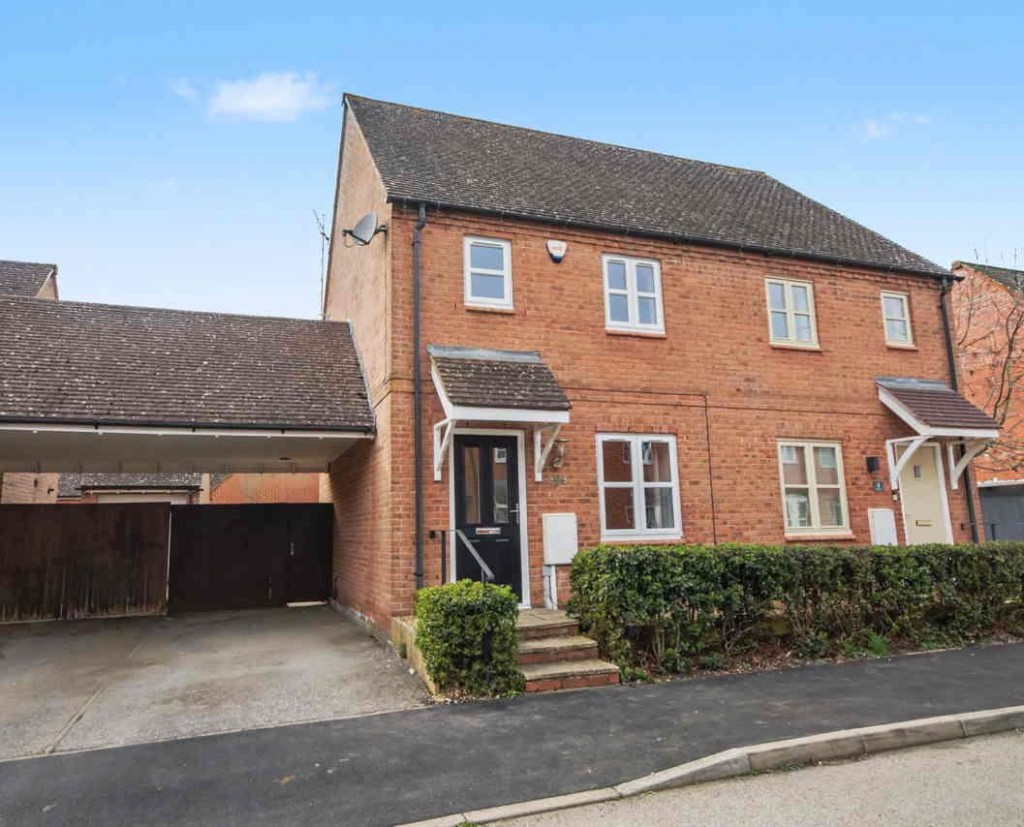 Badgers Lane, Mawsley, Kettering, 2 bedroom, House - Semi-Detached